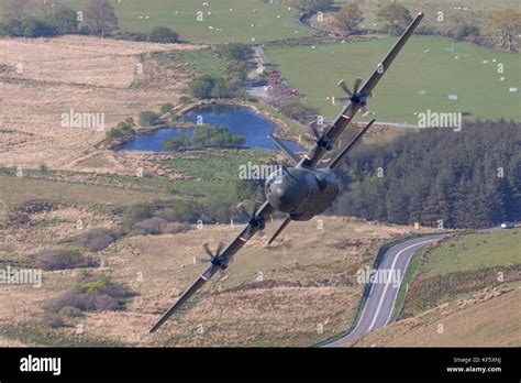 the mach loop in wales is a military low level training location stock