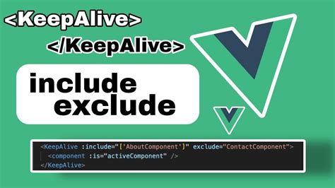 Keep Alive Include Exclude Vue 3 Composition Api Tutsfinder