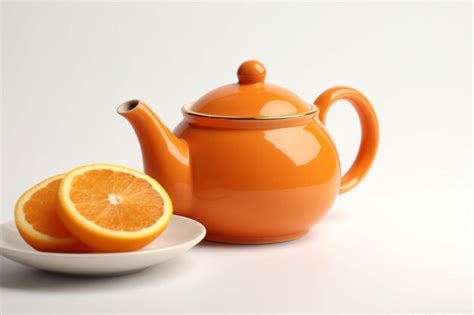 Premium Ai Image Orange Drink Container