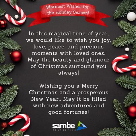 Sambe Consulting On Linkedin In This Magical Time Of Year We Would