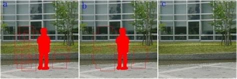 The Region Of All Red Rectangles In The Figure A Are Original Areas Download Scientific