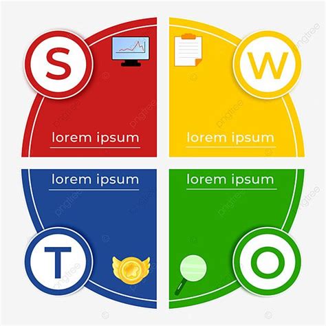 Swot Analysis Clipart Hd Png Geometric Splicing Of Swot Analysis