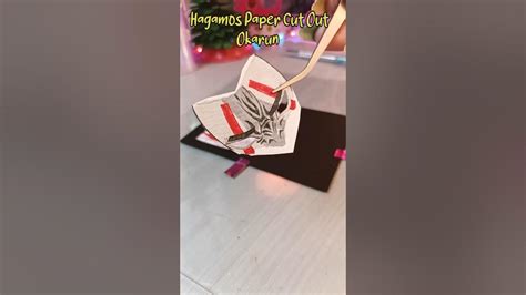🔴 Hice A Okarun En Papercutout Dandadan Papercraft Manualidades Fanart Cute Paperdoll