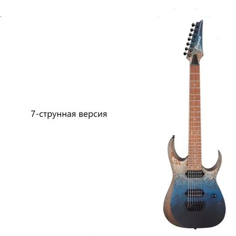 7-струнная электрогитара Ibanez с принтом RGD серии silver standard ...