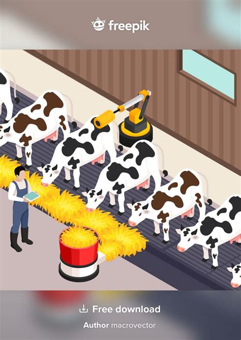 Free Vector Smart Farm Set With Technology Isometric Isolated Vector