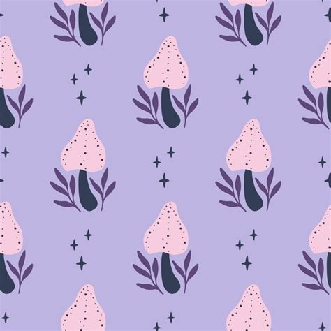 Mystical Fungi Pattern Images Free Download On Freepik