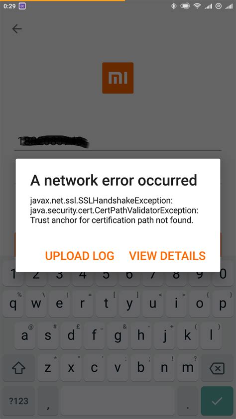 CertPathValidatorException When Logging Into MI Account Unofficial