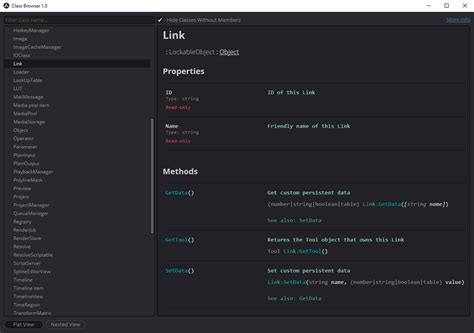 Blackmagic Forum • View Topic Script Class Browser For Davinci