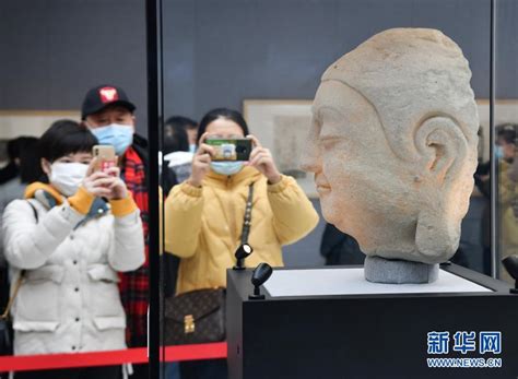 天龙山石窟流失佛首亮相北京鲁迅博物馆 中国发展门户网国家发展门户