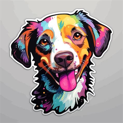 작은 귀여운 강아지 그림 프리미엄 Ai 생성 벡터