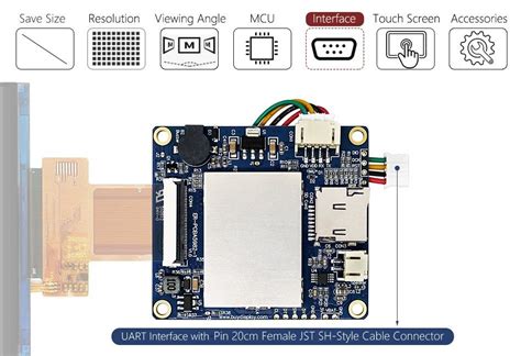 395 Inch 720x720 Square Hmi Display Intelligent Smart Uart Tft Lcd
