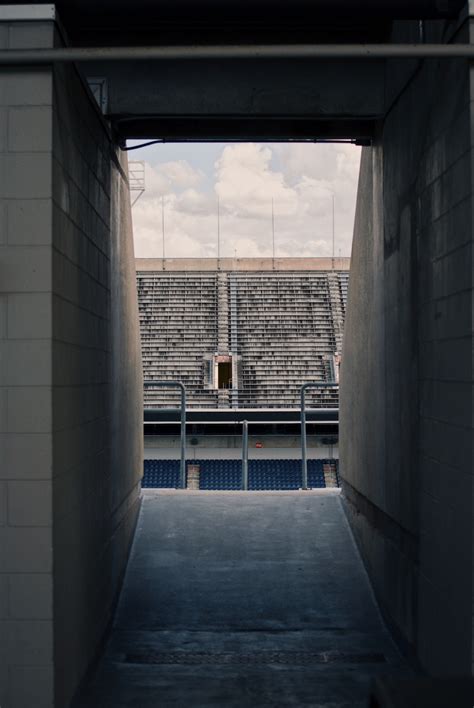 Prison Handrail Sky Bunker Corridor Absence The Way Forward