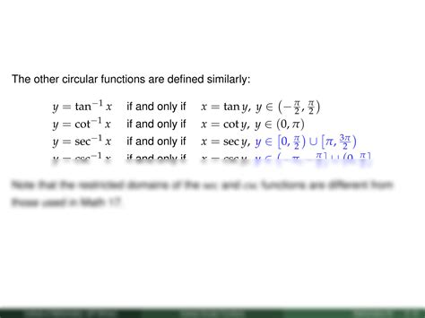 Solution M53 Lec5 3 Inverse Circular Functions Studypool