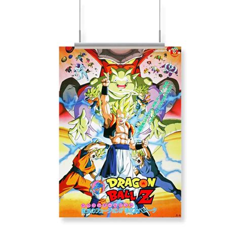 Goku And Vegeta Fusion Dragon Ball Z Poster Wall Decor Cornfila Goku