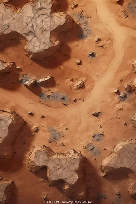 Barren Desert World Dnd Battle Map Desert Map Dnd World Map