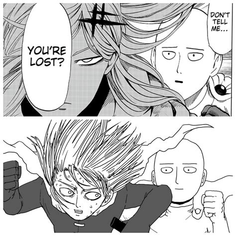 Webcomic Spoilers A Few Weeks Apart Both Time He Cant Admit That He Lost Ronepunchman