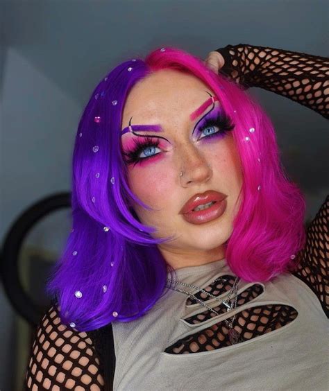 Makeuplook Naomijon Glamup Makeup Neon Fairycore Grunge