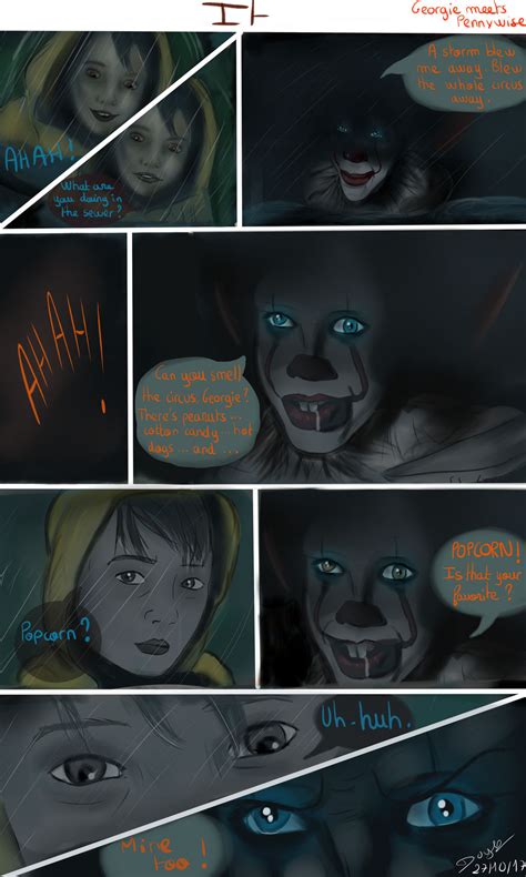 Georgie Meets Pennywise Planche3 By Dorypiio On Deviantart