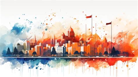 Premium Photo India Happy Republic Day Greeting Card Illustration