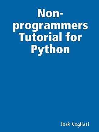 Non Programmer S Tutorial For Python 3 Free Python Tutorial In PDF
