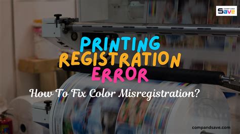 Printing Registration Error How To Fix Color Misregistration
