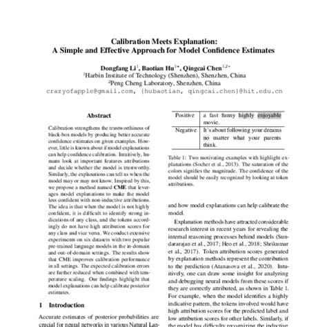 Calibration Meets Explanation A Simple And Effective Approach For