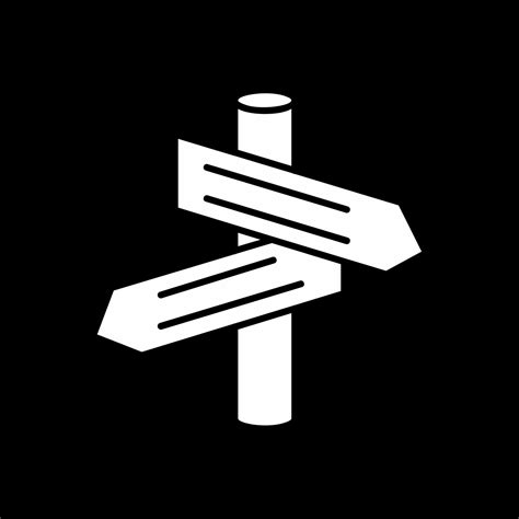 Pointer Glyph Inverted Icon 41684597 Vector Art At Vecteezy
