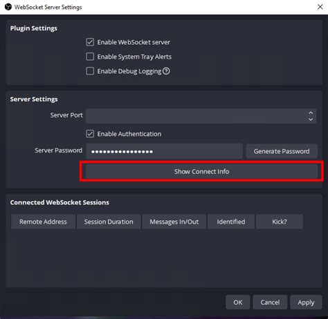 Connecting To Obs Websocket Using Obs Blade Knowledgebase Antiscuff