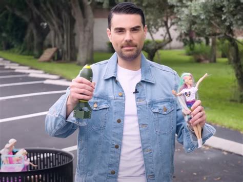 Ben Shapiro Mocked For Posting 43 Minute Video Rant About Barbie Movie As He Sets Fire To Doll