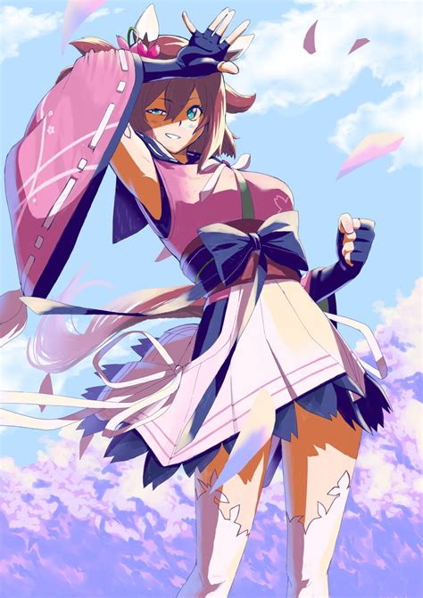 Sakura Chiyono O Umamusume Drawn By Maharu66 Danbooru