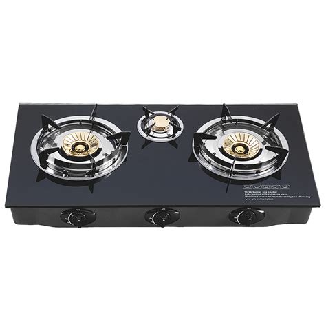 Tempered Glass Gas Cooktop 3 Burner Table Cooking Stove Oem And Odm