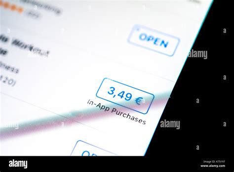Price Of An App In The Apple App Store In App Purchase In App