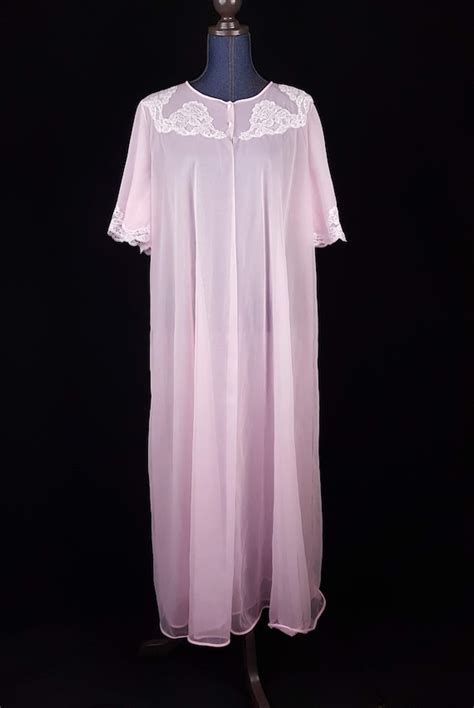 Vintage Sheer Pink Nylon Gem