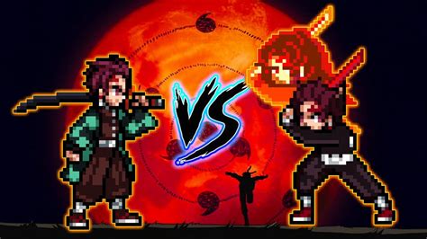 NEW TANJIRO S OP VS CHAOS TANJIRO OP ALL FORMS IN JUMP FORCE MUGEN YouTube