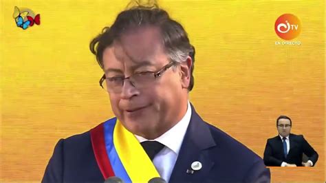 Así Fue El Discurso Del Presidente Gustavo Petro Tras Su Posesión
