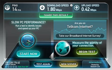 What Is A Good Telkom Adsl Speed