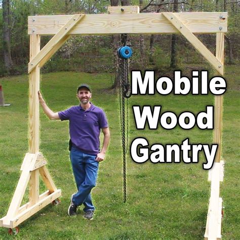 Wooden Gantry Crane Design At Shirley Vining Blog