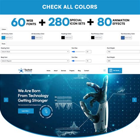 Technit Technology Wordpress Theme Templatemonster