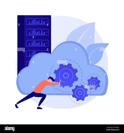 Big Data Engineering Abstract Concept Vector Illustration Stock Vector