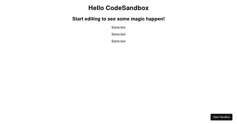 Demo Onclick Undefined Codesandbox