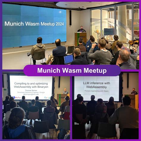 Wasm Meetup Munich A Wasm New Year Trip Report