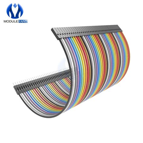 10 X 40pcs Dupont 10cm Male To Female Jumper Wire Ribbon Cable For