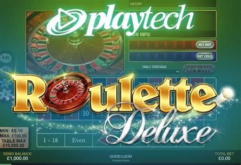 Игровой автомат Рулетка Roulette Deluxe от Playtech играть в демо