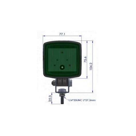 SOD R Módulo de luz led tipo faro vcd leds de watts cada uno patrones de flasheo