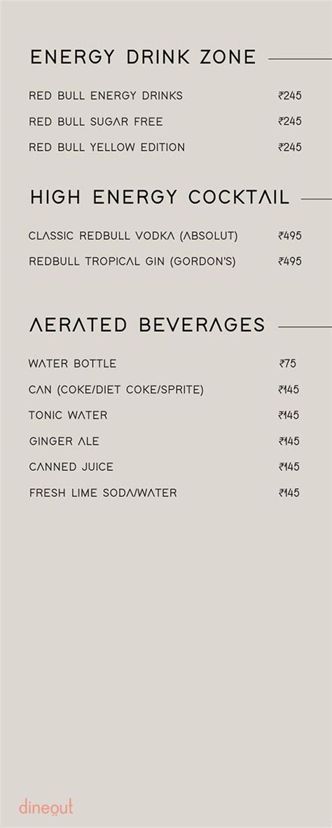 Menu Of Cayo Kitchen And Bar Gopalpura Jaipur Dineout