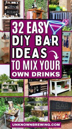 Easy DIY Bar Projects For Any Space Diy Bar Diy Outdoor Bar Diy Party Bar