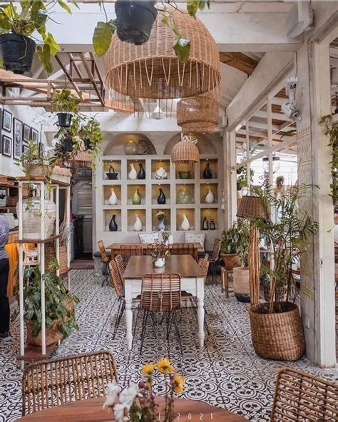 Ideas For Biophilic Design At Home Cafe Interior Design Bali
