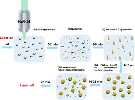 Representative Diagram Of The Nucleation And Growth Kinetics For The