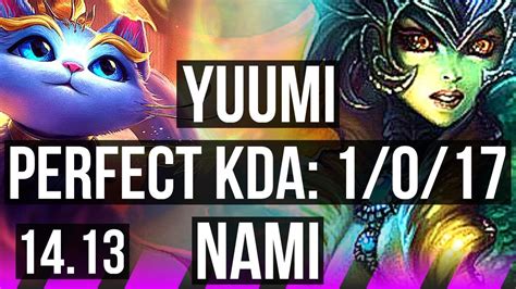 Yuumi And Ezreal Vs Nami And Caitlyn Sup 1017 500 Games Vn Master