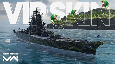 Js Yamato Aegis With New Skin Vip Tropical Modern Warships Youtube